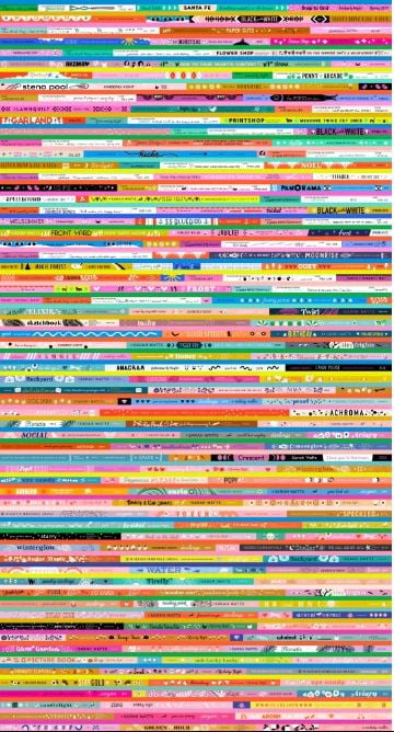 Cotton Selvedge Magic Fabric Collections Designers Dates Seasons Ruby ...