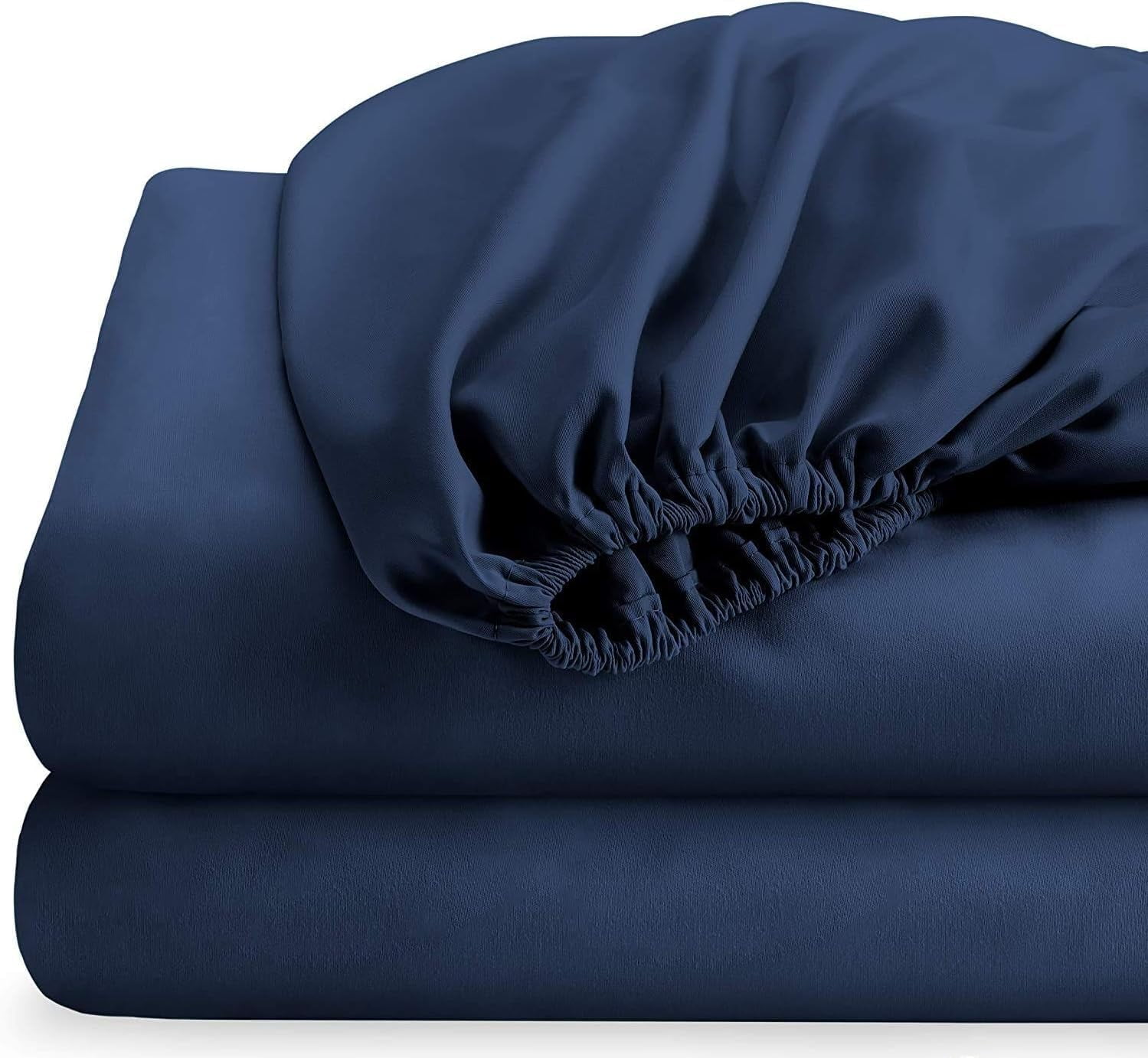 Cotton Sheet Full-XL Size 1 PC Fitted Sheet Only with 18" Inch Deep ...