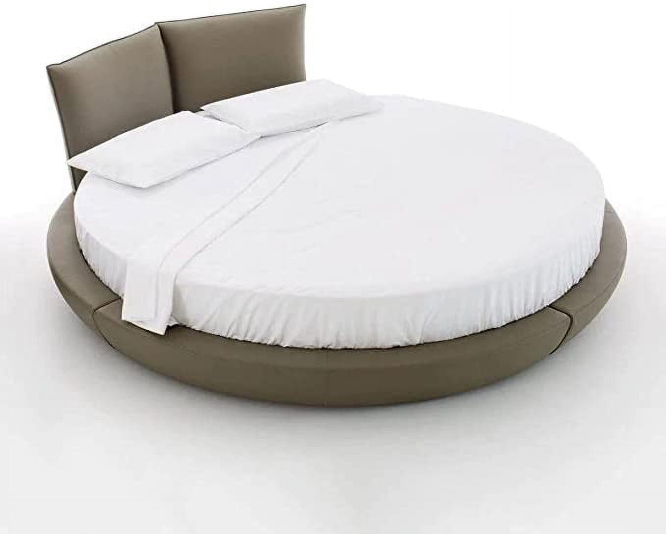 Cotton Sheet Round, 4 Piece Cotton Round Bedsheet 100% Egyptian Cotton ...