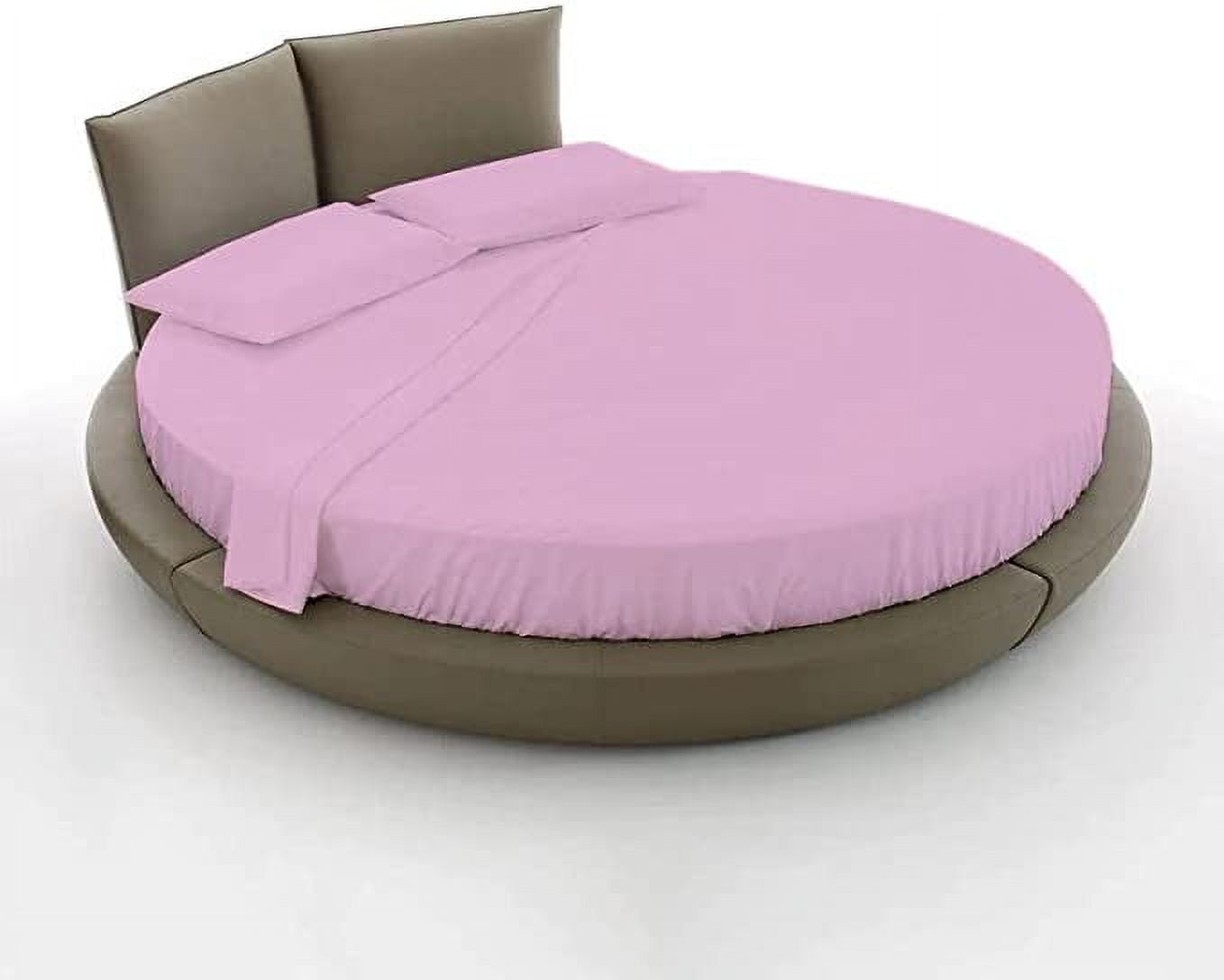 Cotton Sheet Round, 4 Piece Cotton Round Bedsheet 100% Egyptian Cotton ...