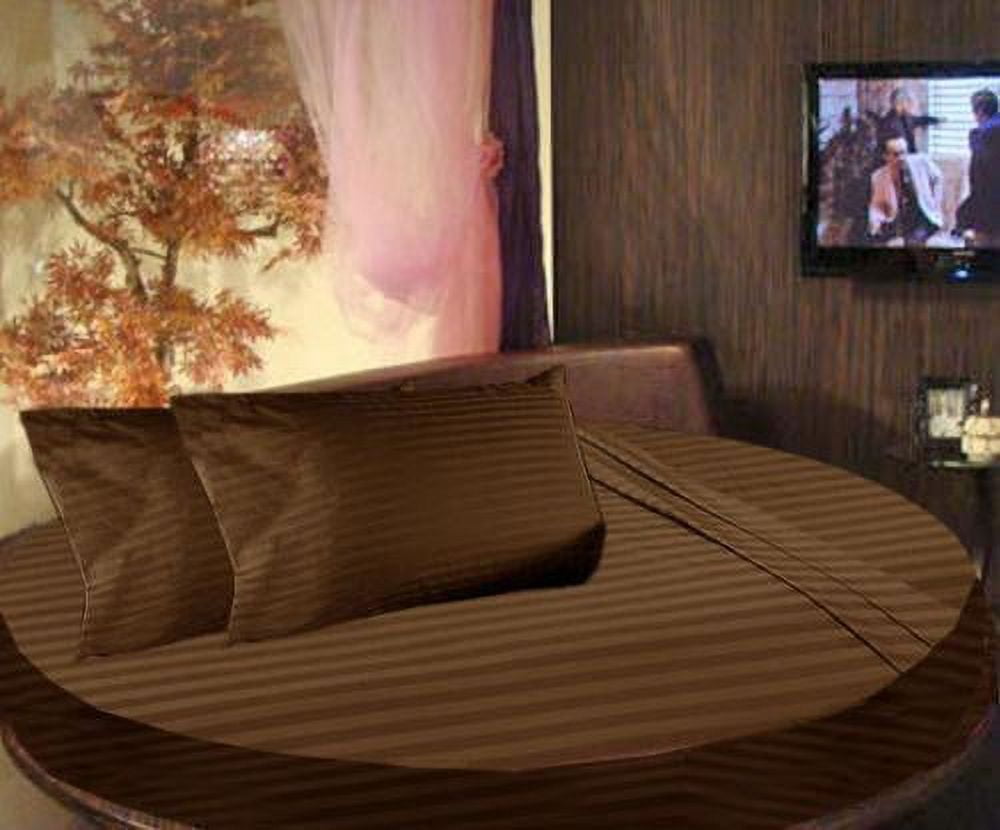 Cotton Sheet Round, 4 Piece Cotton Round Bedsheet 100% Egyptian Cotton ...