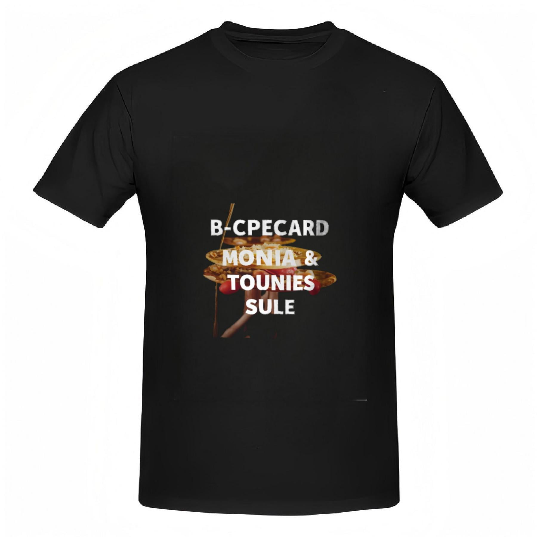 Cotton Short Sleeve T-Shirt for Women - Casual Tee with " B - CPECARD ...