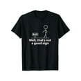 Cotton Short Sleeve Well Thats Not a Good Sign Funny Shirt for Men ...