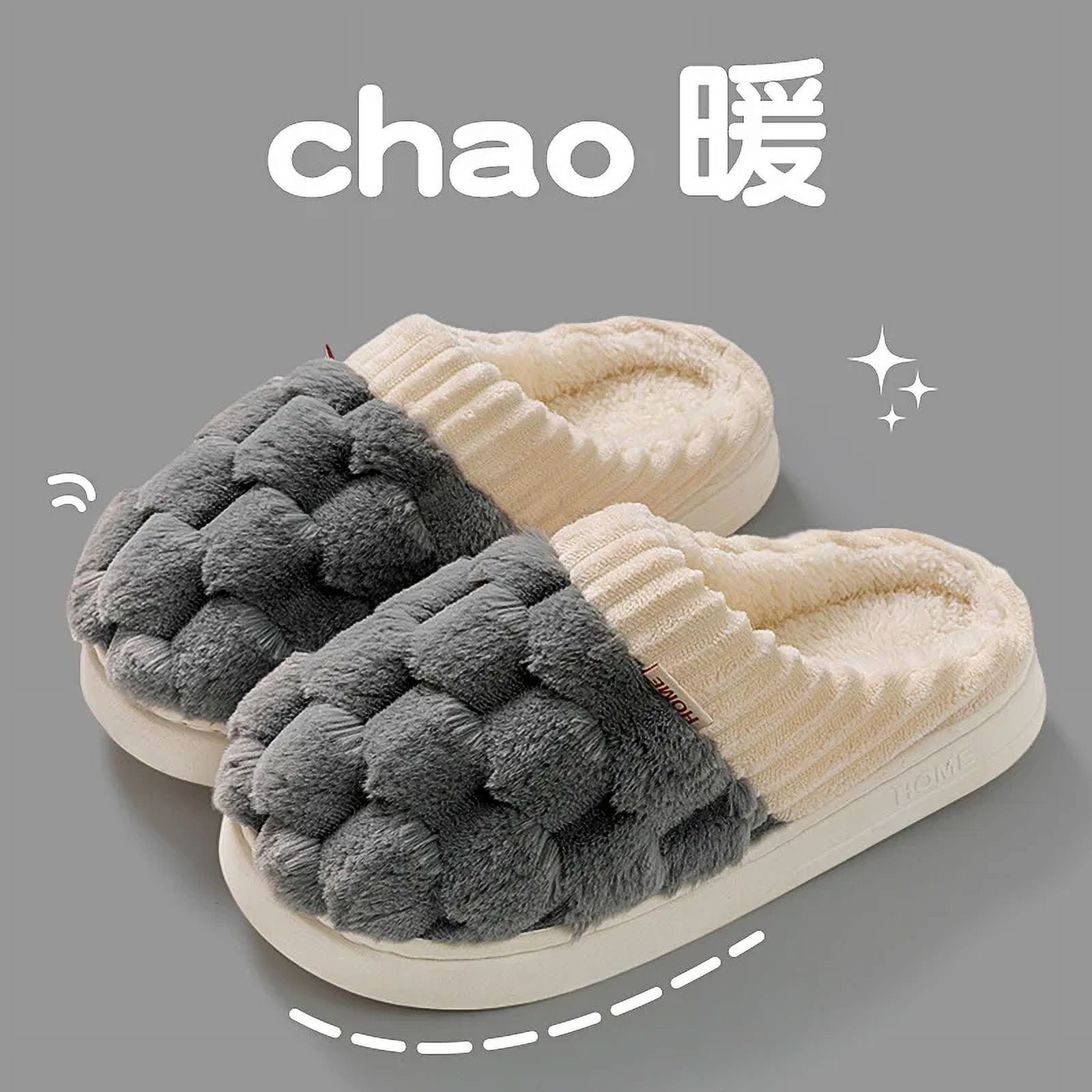 Cotton Slippers for Women Suitable for Spring Autumn and Winter Living ...