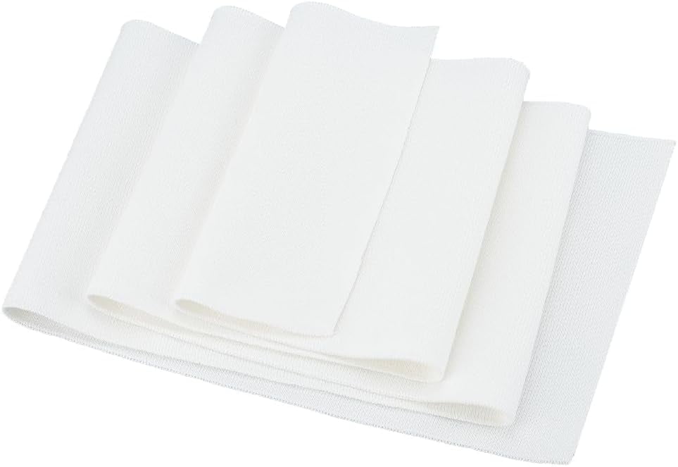 Cotton Strechy Kintted Rib Fabric White Tubular Rib Knit Fabric Ribbing ...