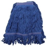 24 oz Loop-End Cotton String Mop Head, Heavy Duty String Mop Refills, 6 ...