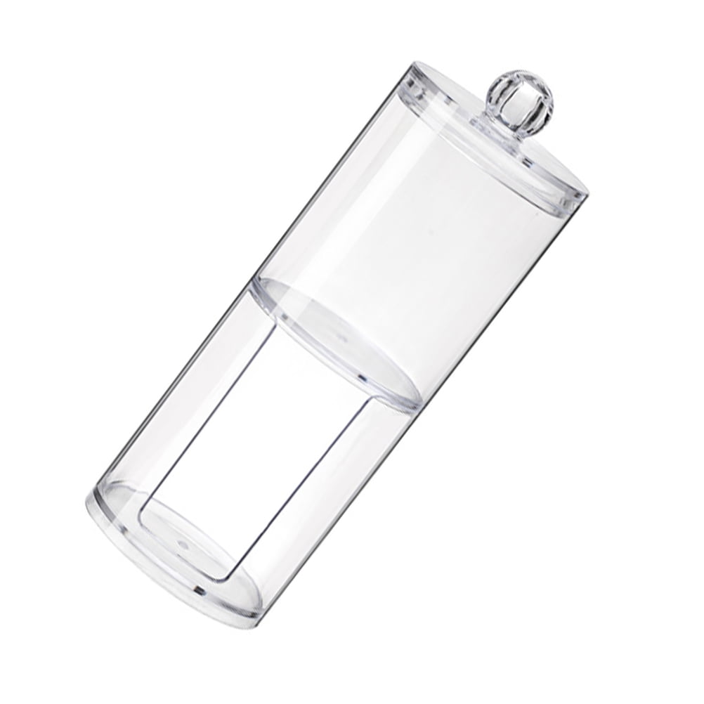 Cotton Swab Storage Box Swabs Dispenser Large Oval Pads Holder ...