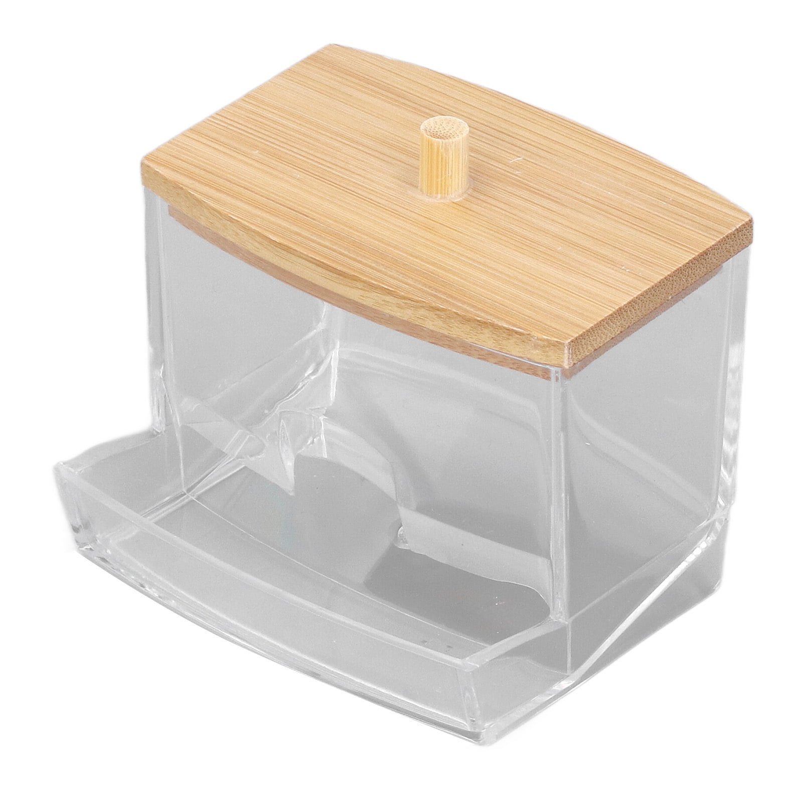 Cotton Swab Storage Case,Cotton Swab Box Sturdy Transparent High ...