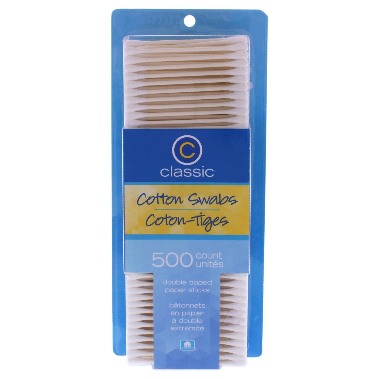 Cotton Swabs by Classic for Unisex - 500 Pc Swabs - Walmart.com