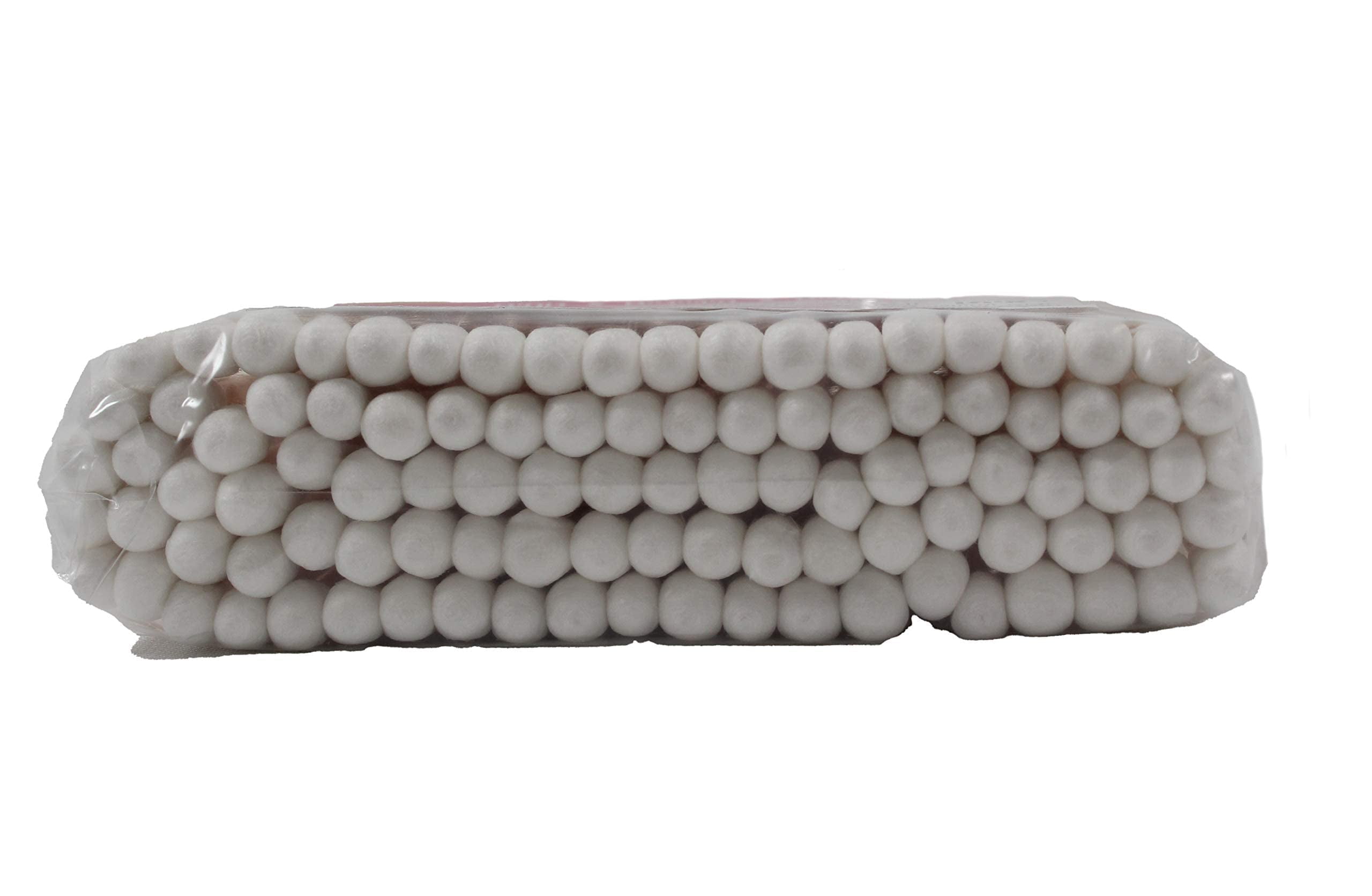 Cotton Swaps Wooden Sticks, 500 Count (5 Packs) 100% Cotton Cotton ...