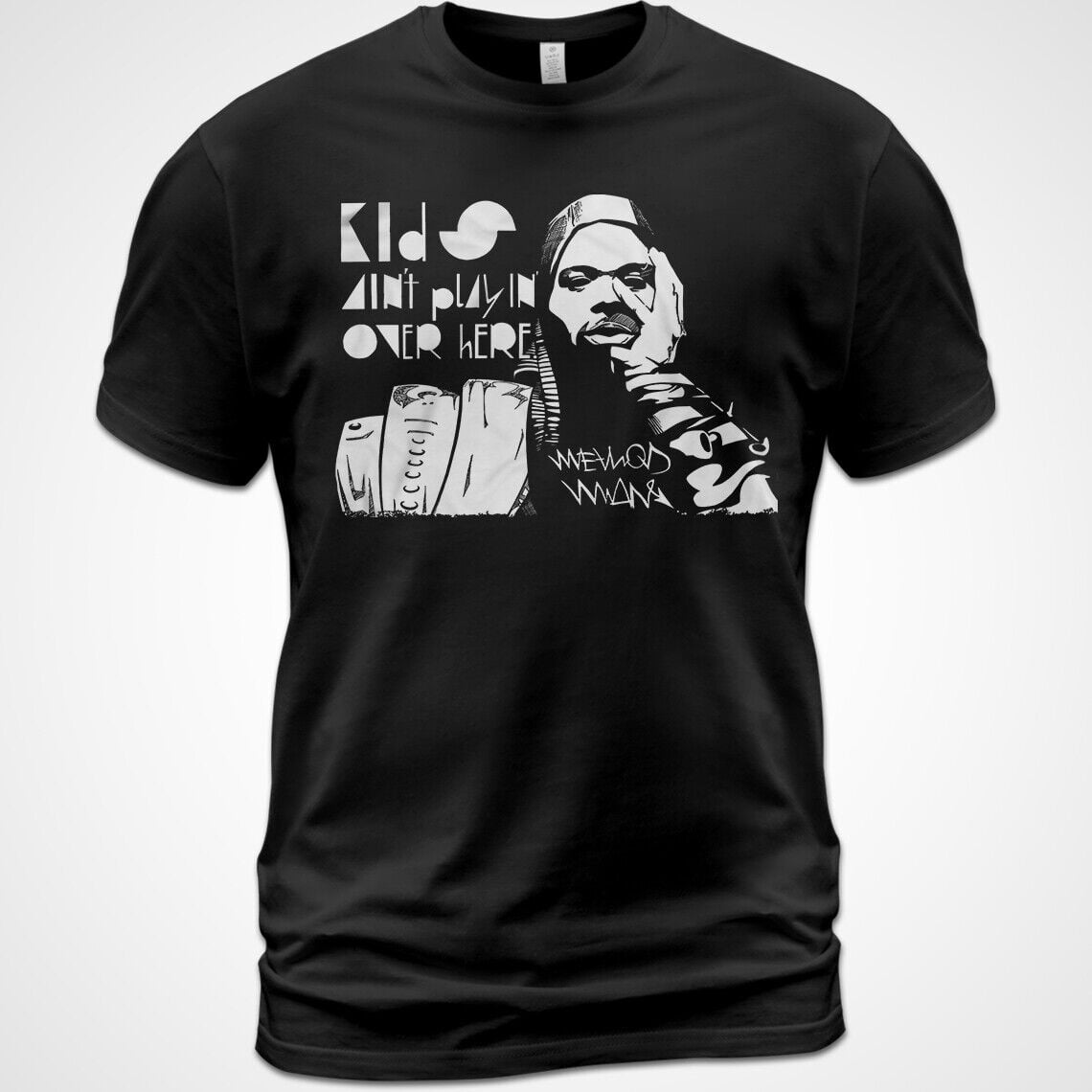 Cotton T-Shirt Method Man & Redman Retro Album Tee Wu-Massacre The ...