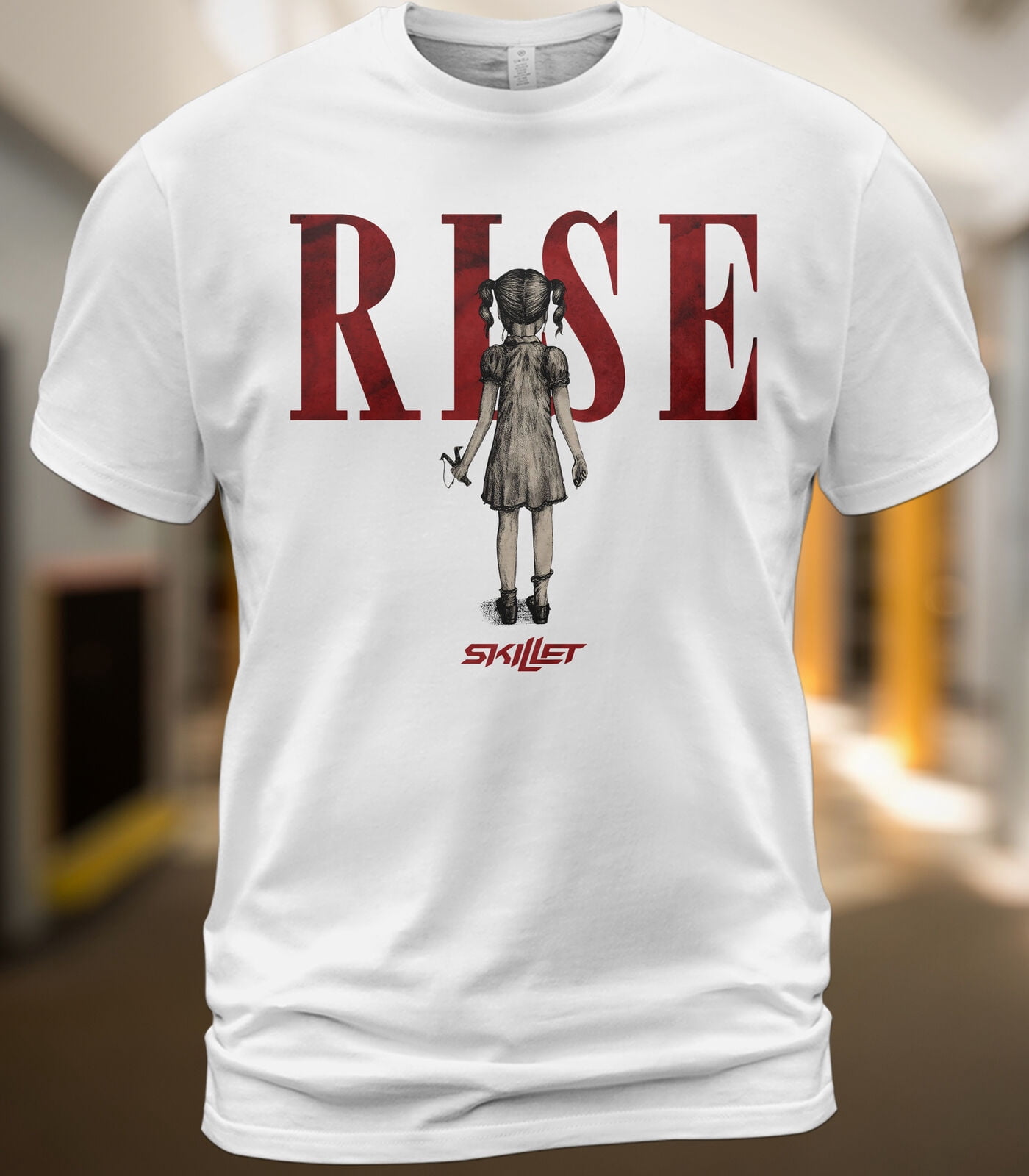 Cotton T-Shirt Skillet Rise Album Tee John Cooper Jen Ledger Ken ...