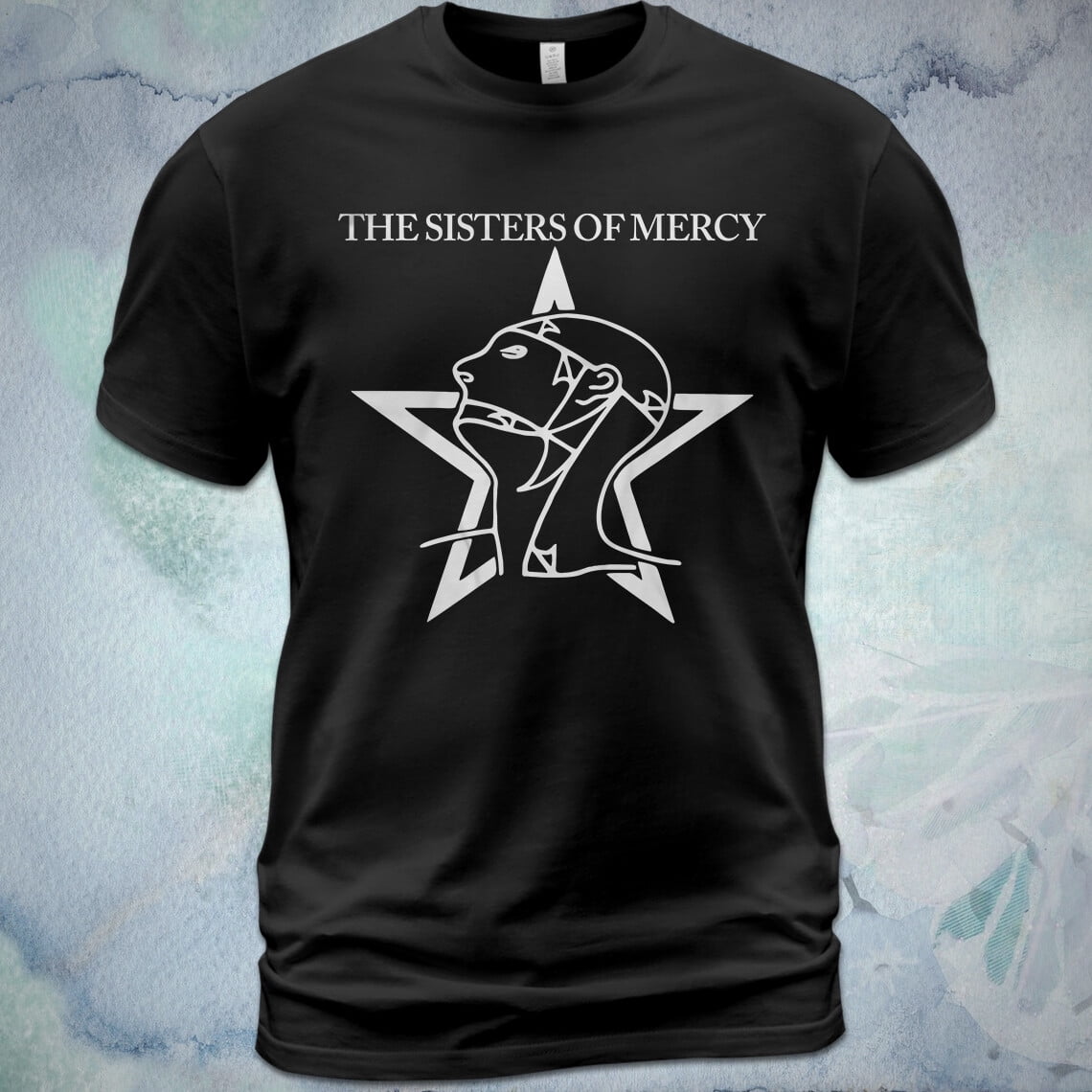 Cotton T-Shirt The Sisters of Mercy Merciful Release Album Tee Andrew ...