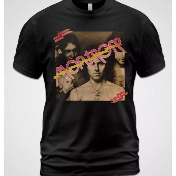 Cotton T-Shirt The Very Best of Montrose Album Tee Ronnie Montrose ...