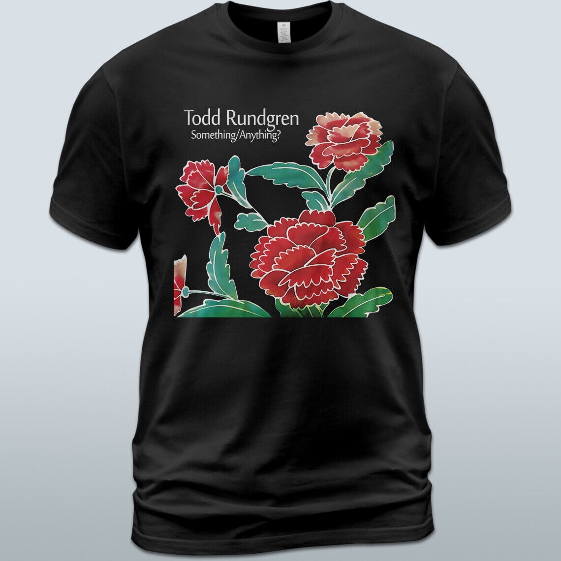 Cotton T-Shirt Todd Rundgren Something/Anything? Tee Wolfman Jack ...