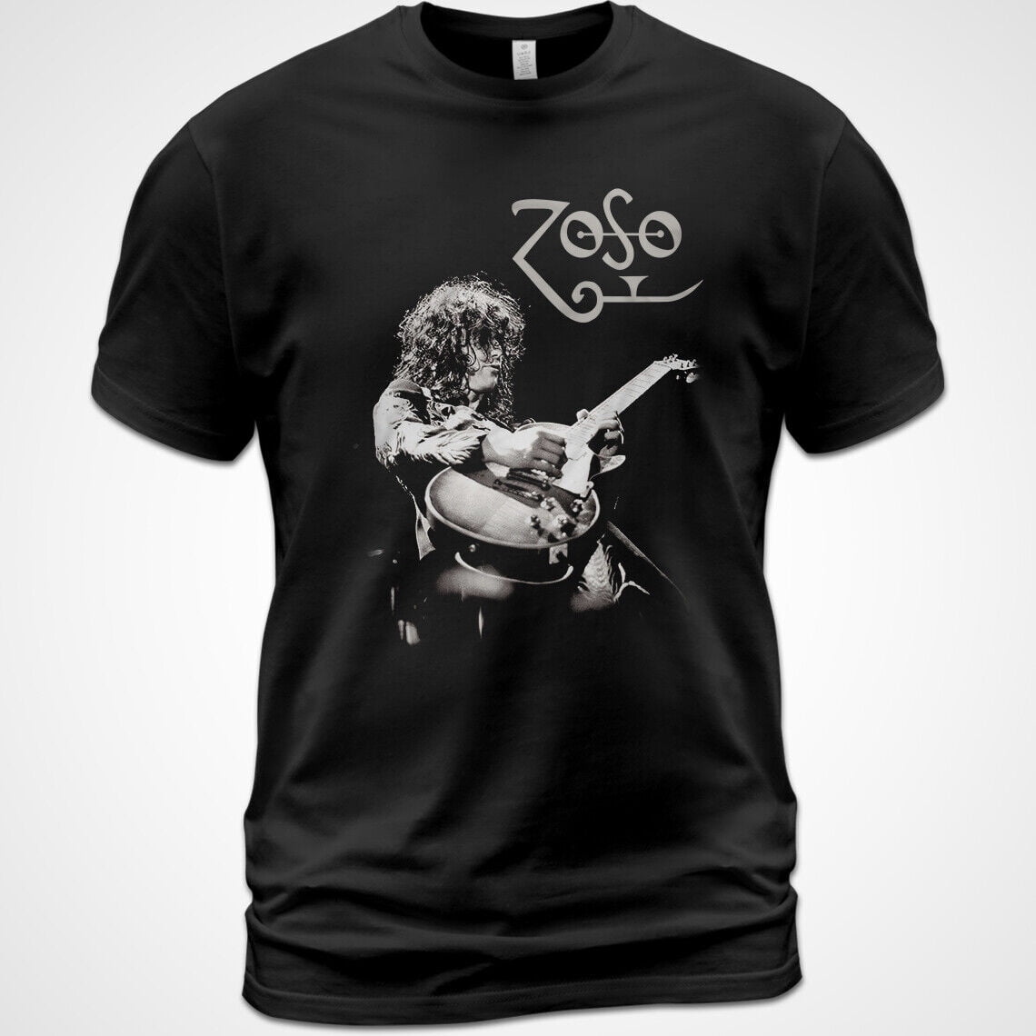 Cotton T-shirt Led Zeppelin IV Zoso shirt Tour music Jimmy Page Symbols ...