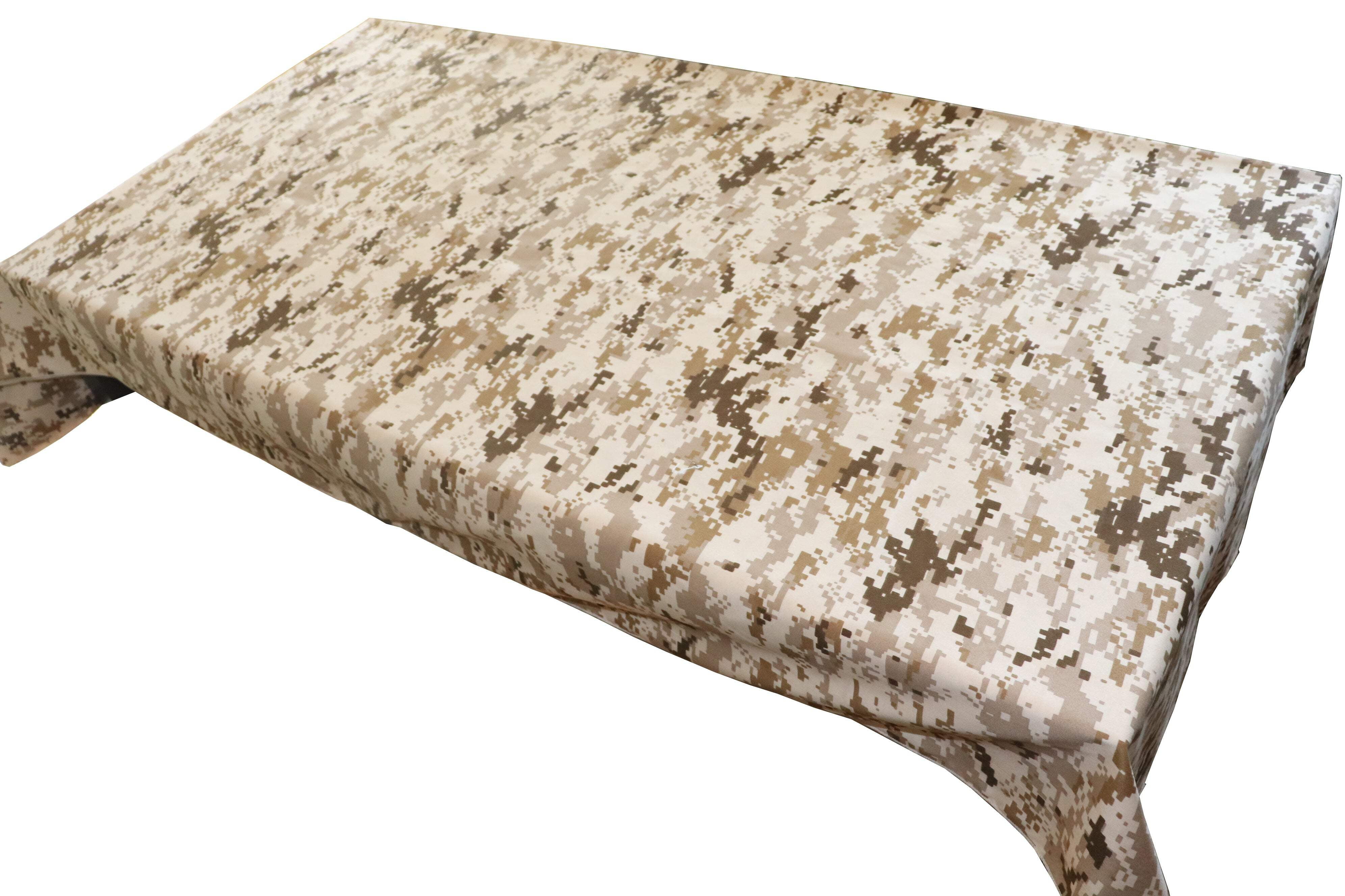 Cotton Tablecloth Camouflage Print Pixelated Digital Desert Camouflage ...