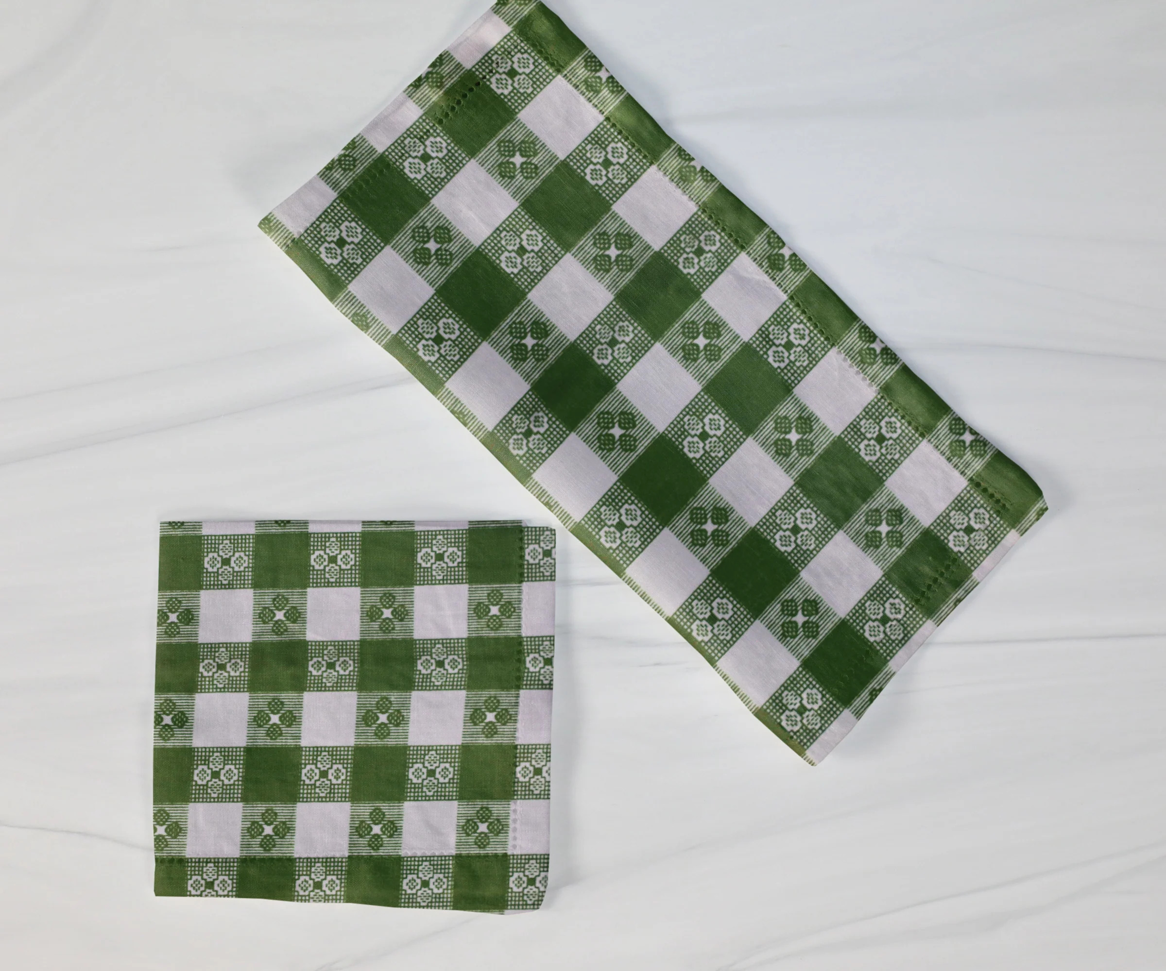 Cotton Tavern Checkered Napkins 18"X18" - Walmart.com