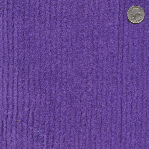Cotton Terry Chenille Fabric by the Yard - Purple (TC-0527-596 ...