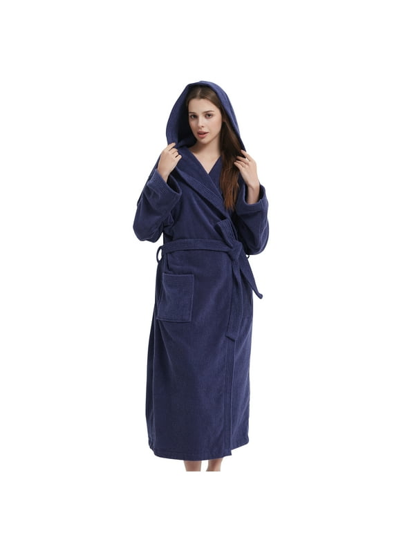 Women's Hooded Terry Cloth Robe