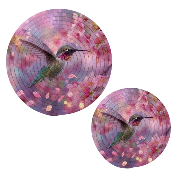 Cotton Thread Weave Hot Pot Holders Multi-use Hot Mats Non-Slip ...