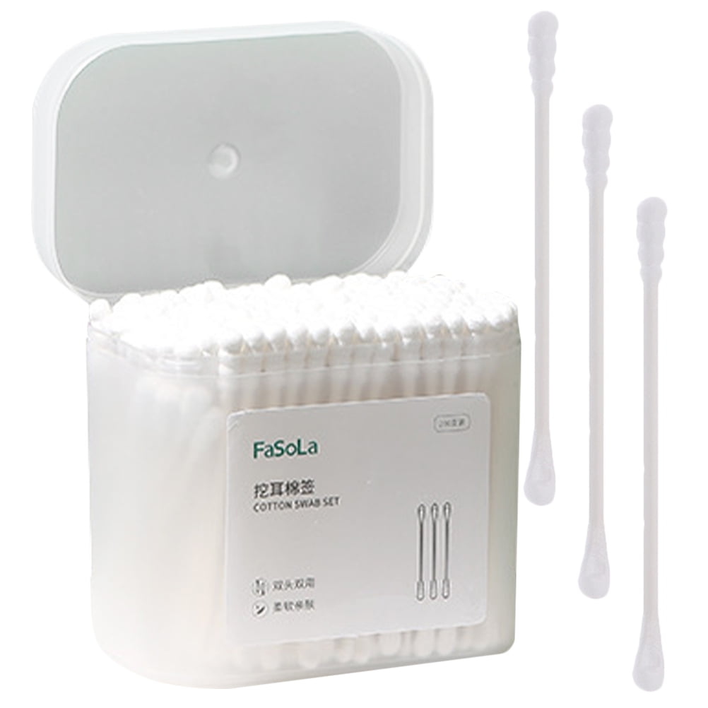 Cotton Tipped Applicators Ear Cleaning Swab Eyelash Safety Swabs Kit ...