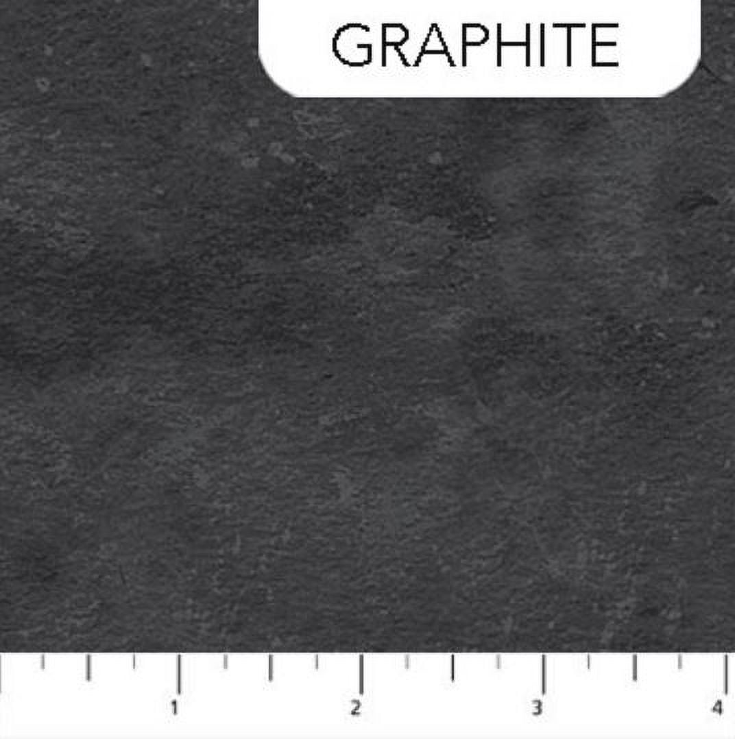 Cotton Toscana Suede-Look Marbled Blender Graphite Dark Gray Grey ...