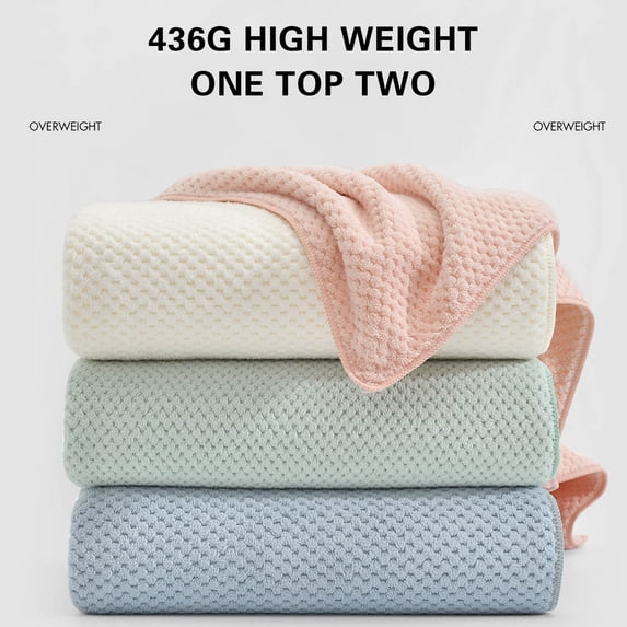 Cotton Towel Quilt Blanket | Soft Absorbent Adult Couple Throw ...