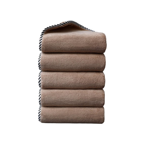 Cotton Towel Set 5 Pack Soft Absorbent Hand Towel Quick Dry for ...