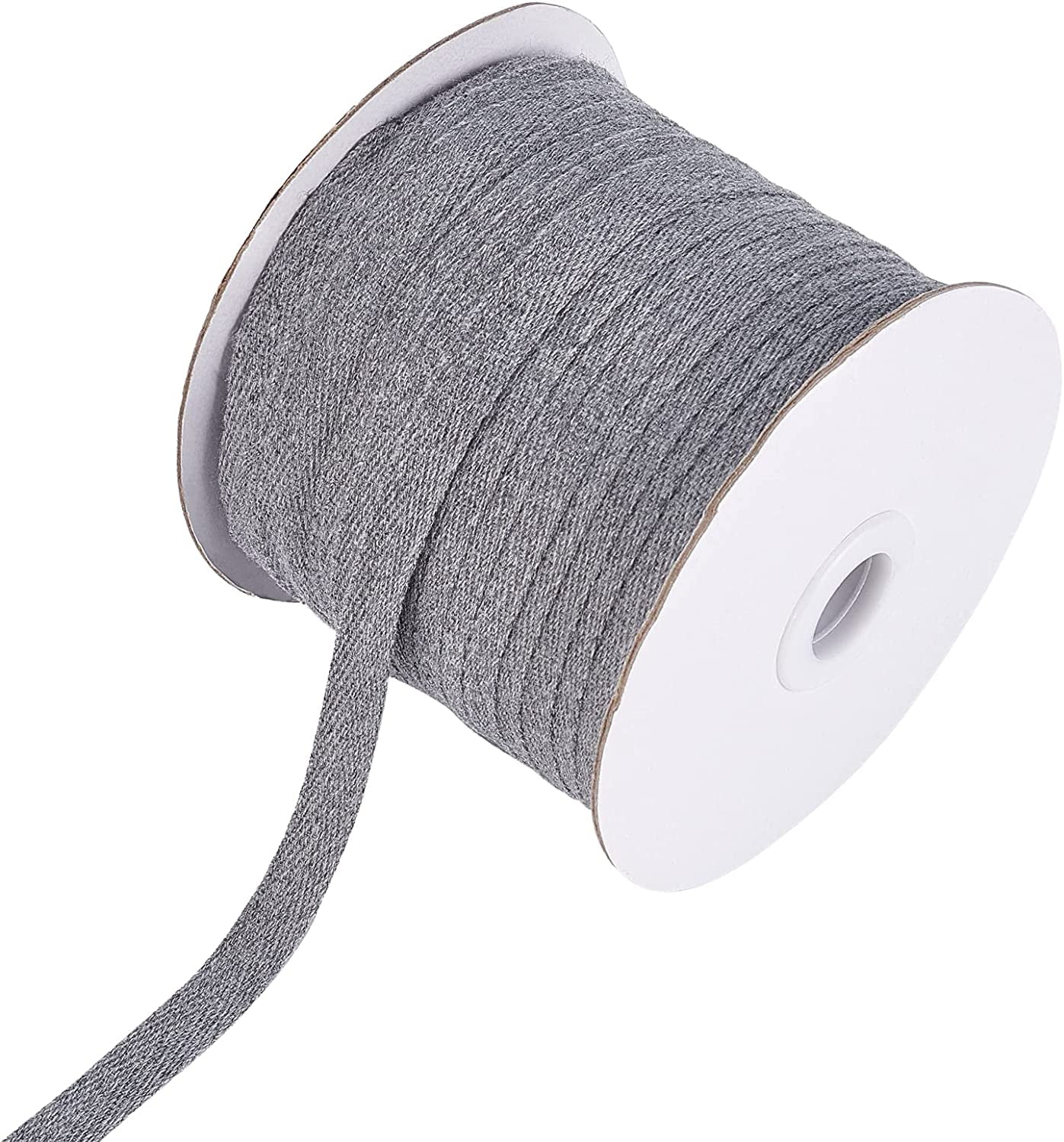 Cotton Twill Tape Ribbons Herringbone Ribbons for Sewing Craft Gray 3/8 ...