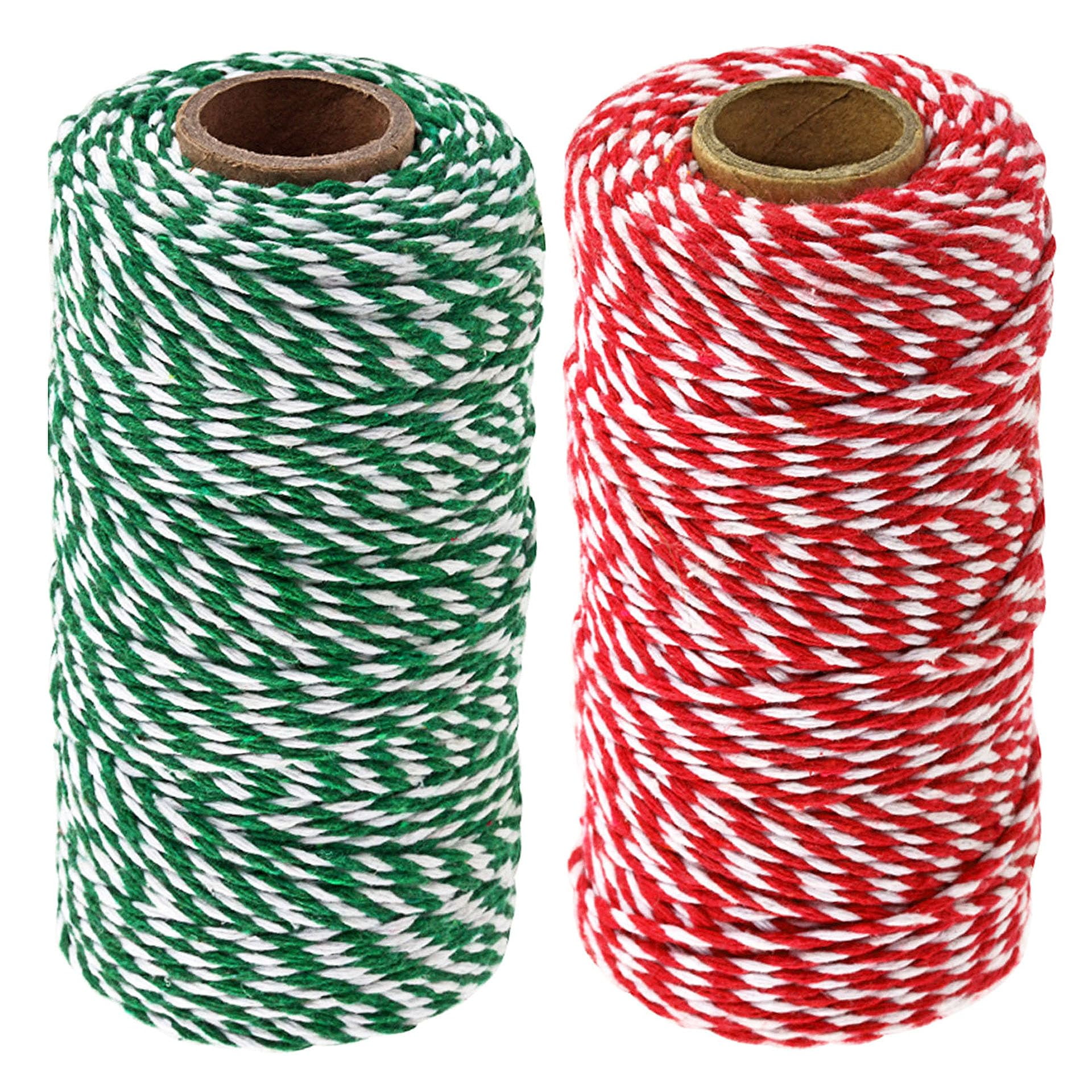 Cotton Twine String, 656 Feet Holiday Bakers Twine String Rope ...