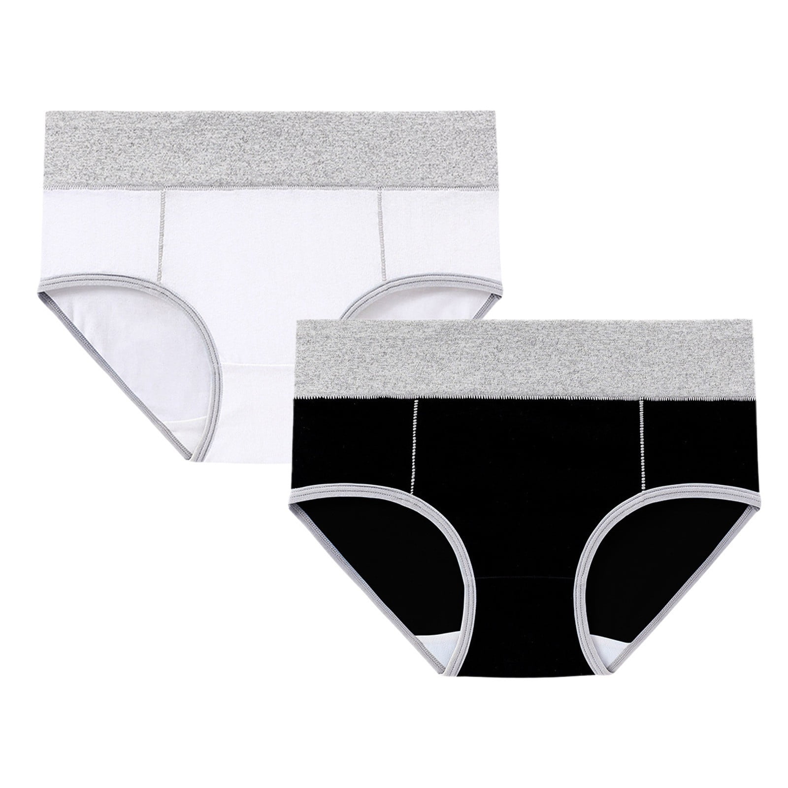 Cotton Underwear for Women Low Waisted Comfortable Breathable Briefs ...