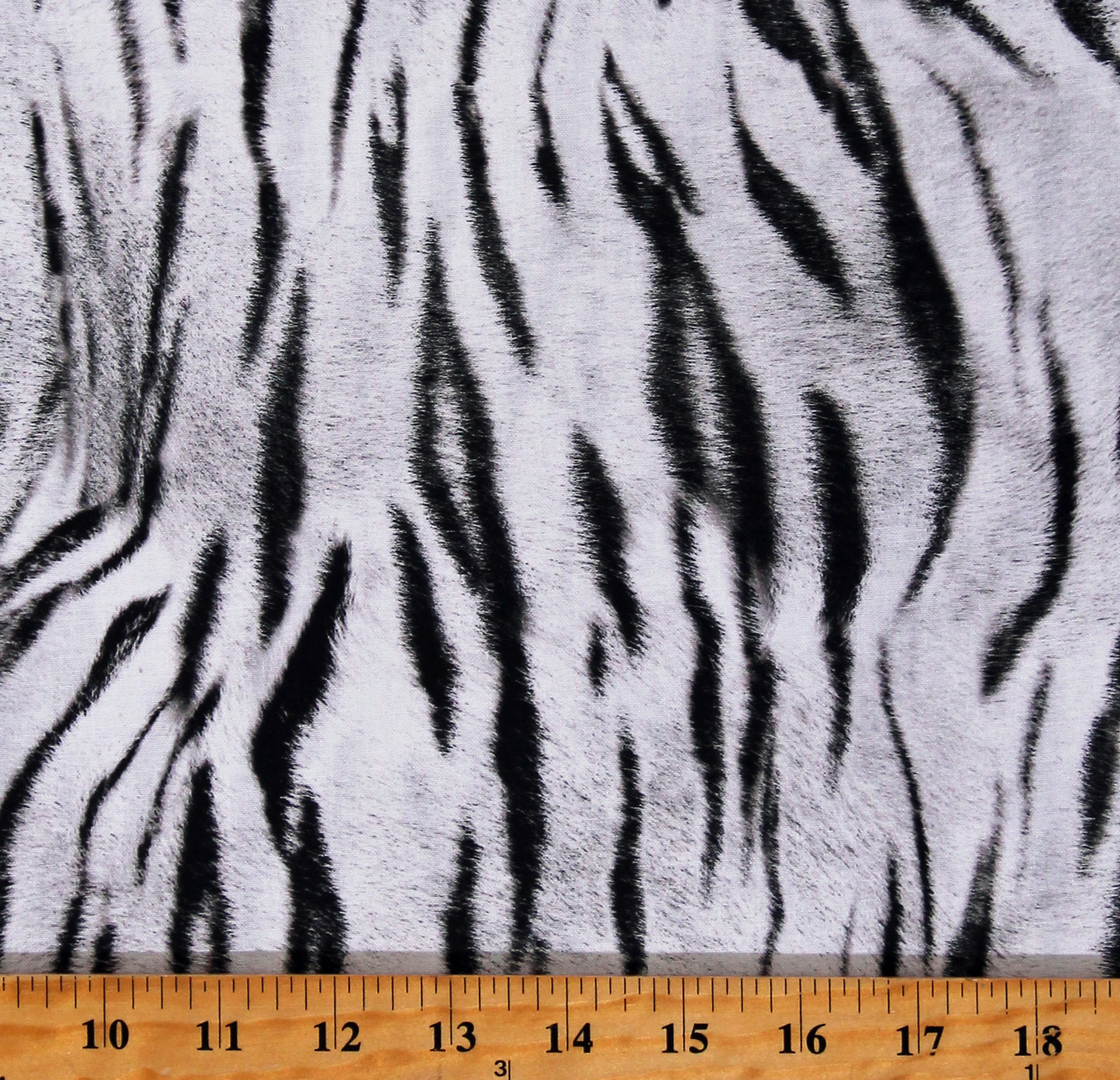 Cotton Zebra Stripes Print Skin Animals Animal Kingdom White Cotton ...