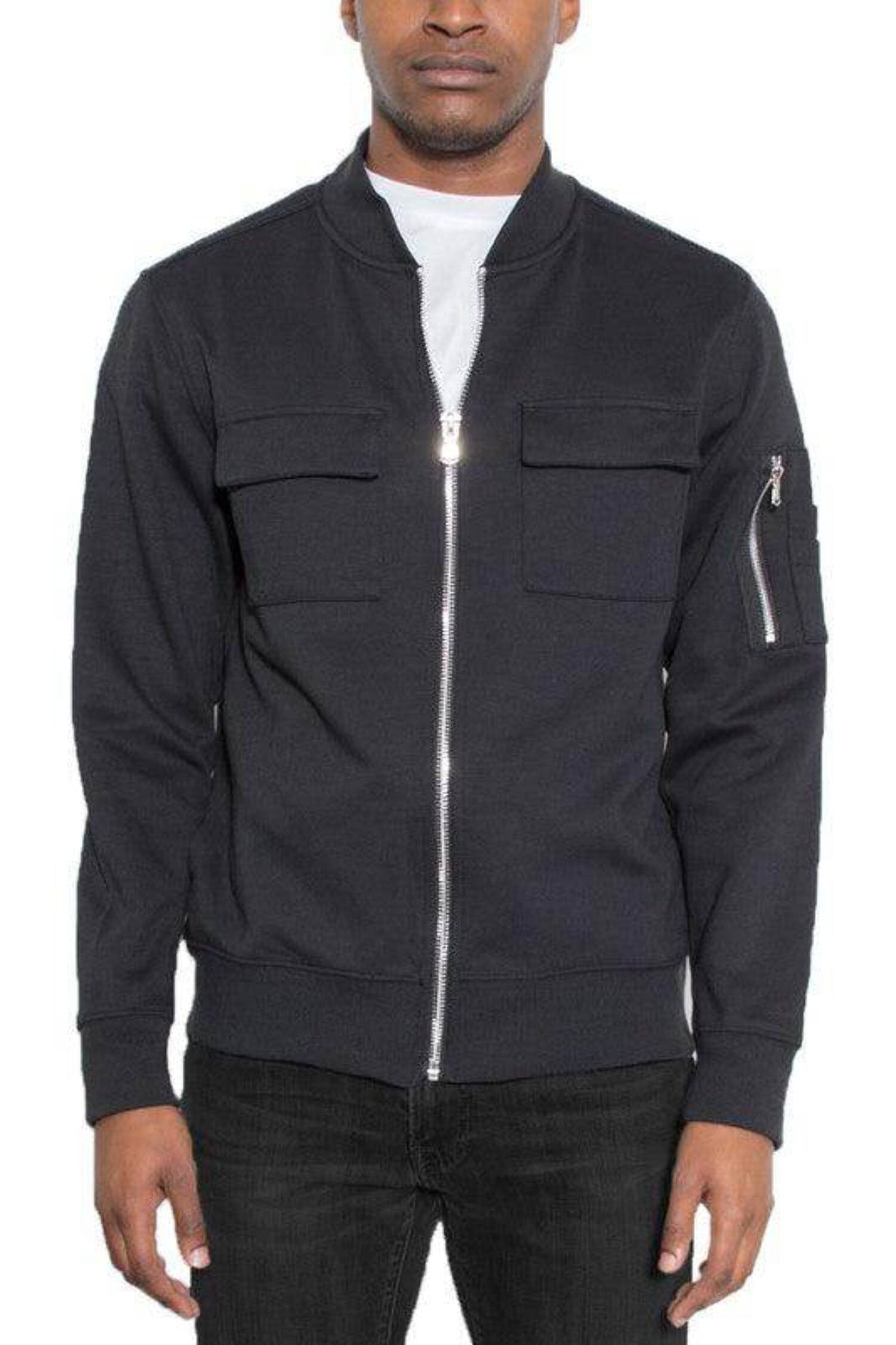 Cotton Zip Up Light Weight Jacket Mens - Walmart.com