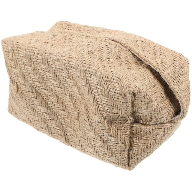 Cotton and Linen Tissue Box Paper Towel Dispenser Napkin Container ...