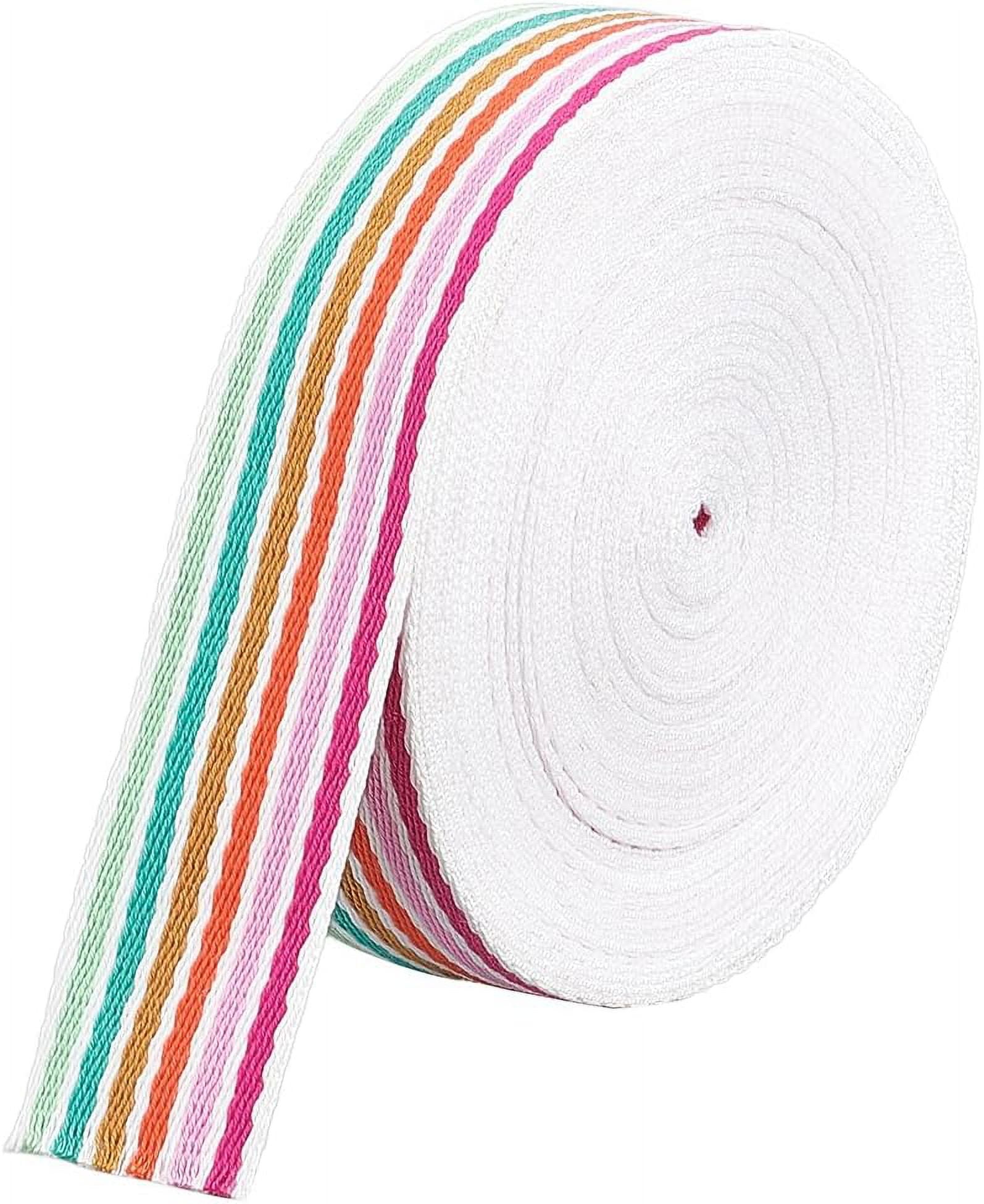 Cotton and Polycotton Webbing - Jacquard and Flat Webbing Striped ...