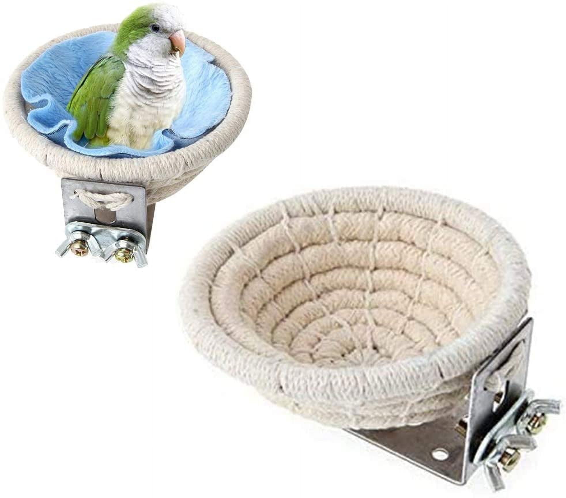 Cotton rope breeding nest for parakeets, cockatiels, conures, canaries ...