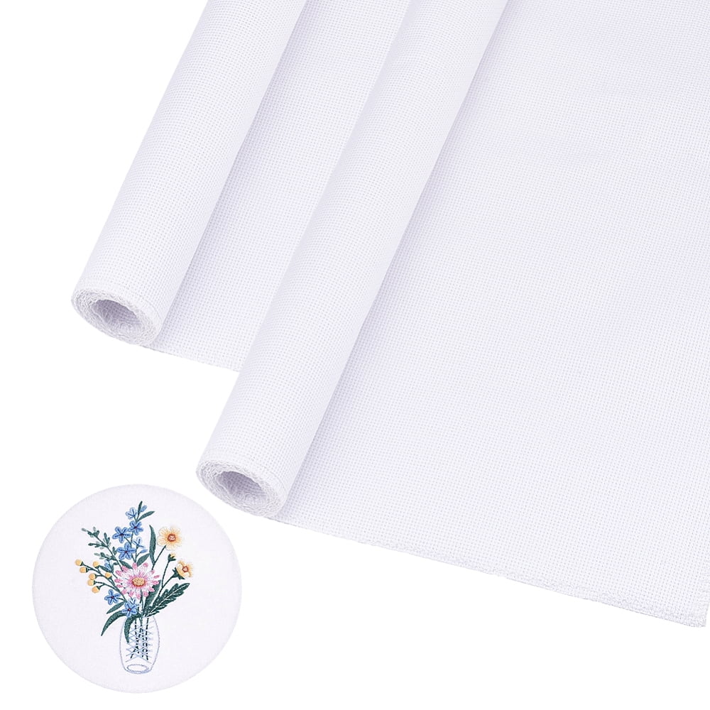 Cotton stitch Cloth Aida Cloth White 1000x500x0.5mm diy - Walmart.com