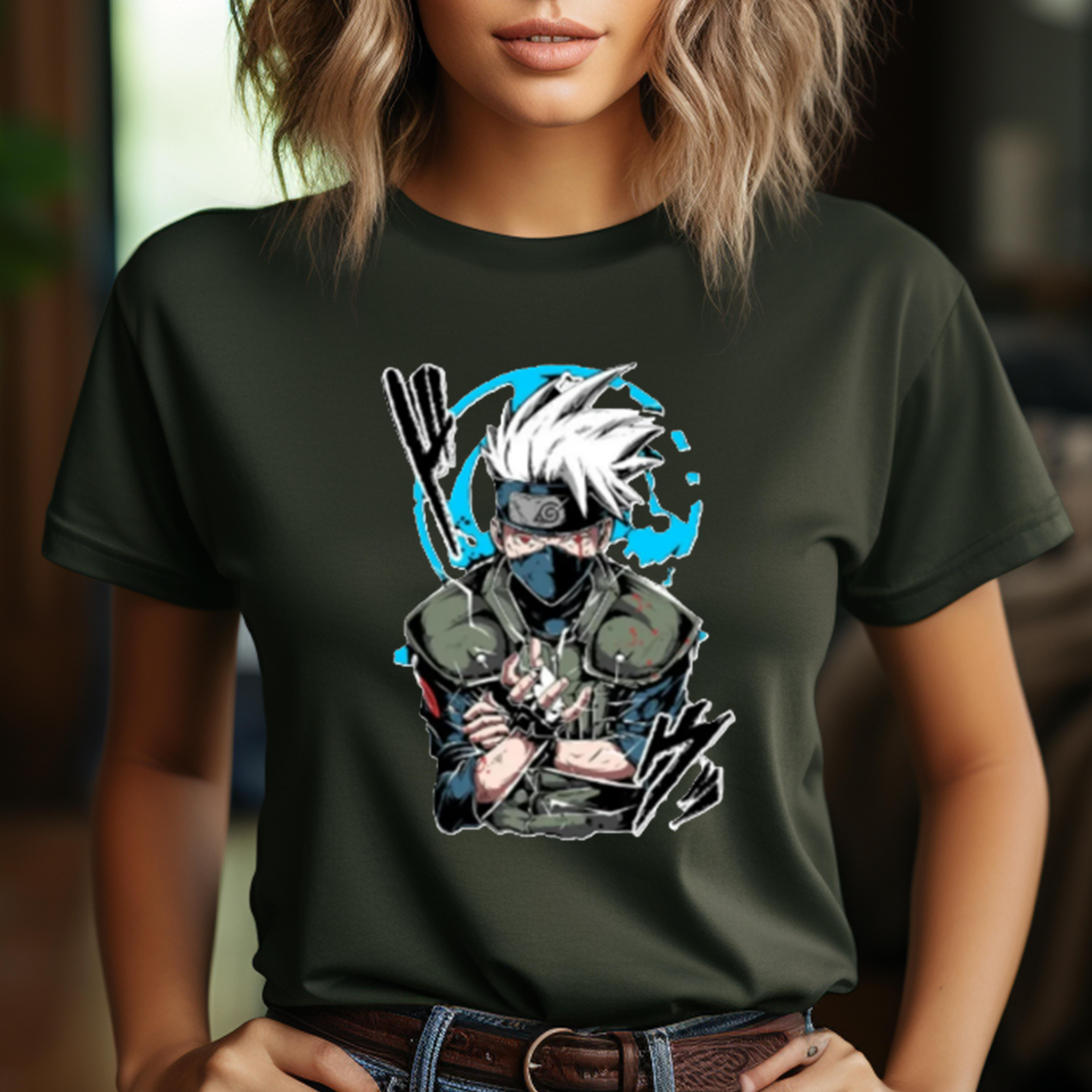 Cotton07 Kakashi Anime Graphic T Shirtsweatshirthoodie Funny Graphic Tee Introvert Humor