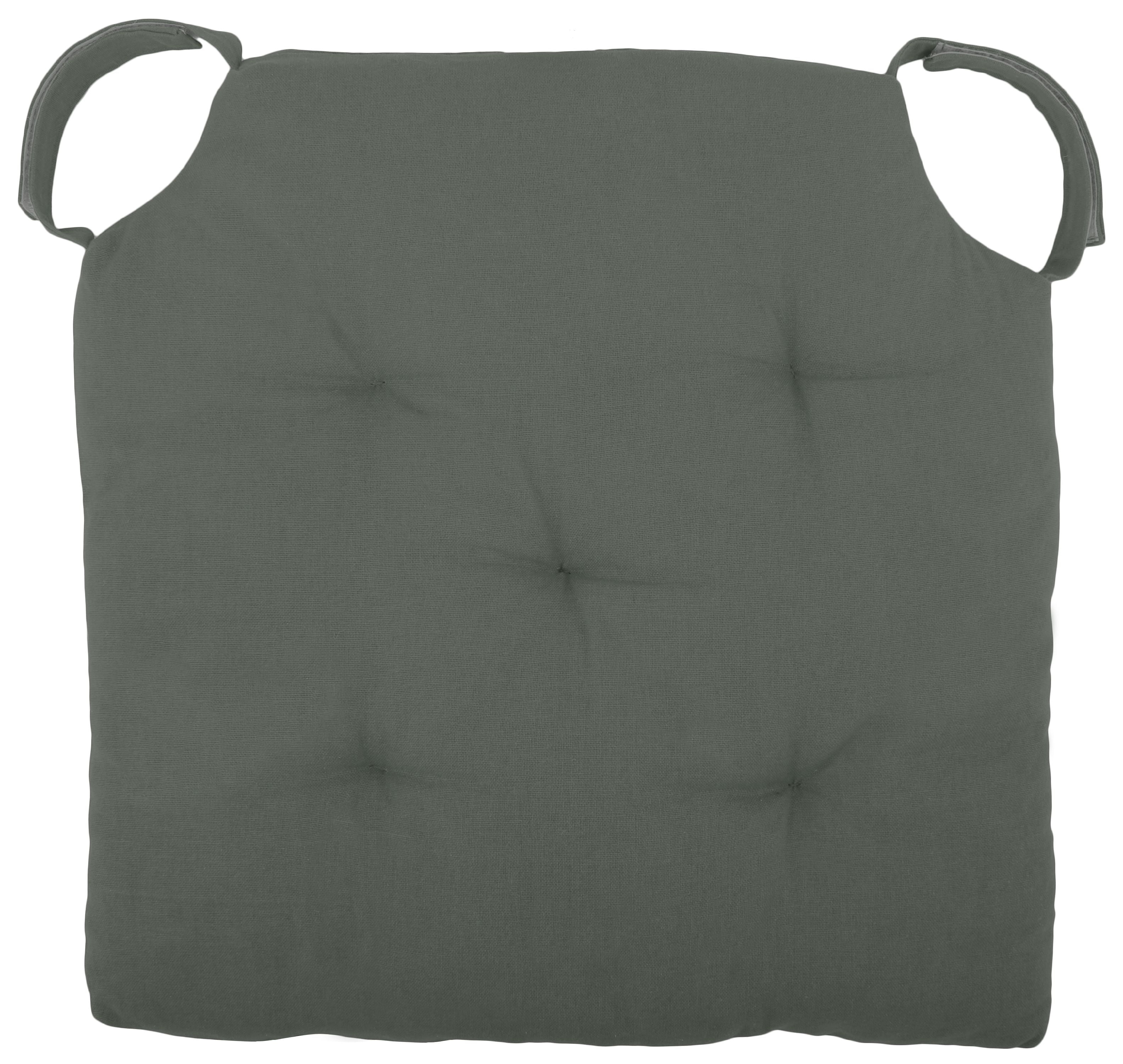 Cottone Polyfill Fiber Chair Pads w/5 Velcro Tucks | 16" x 16" Square ...
