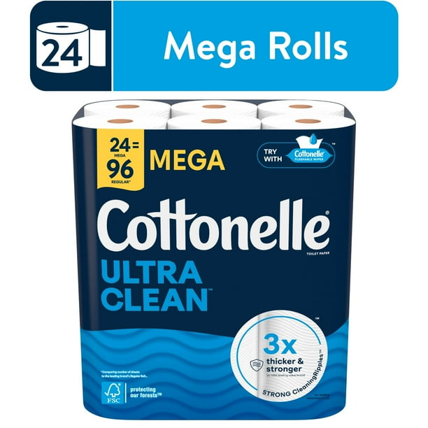 Cottonelle 24 Mega Rolls