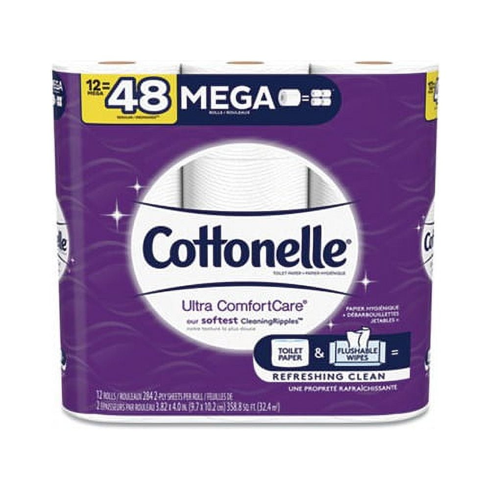 Cottonelle Toilet Paper 24 Mega Rolls