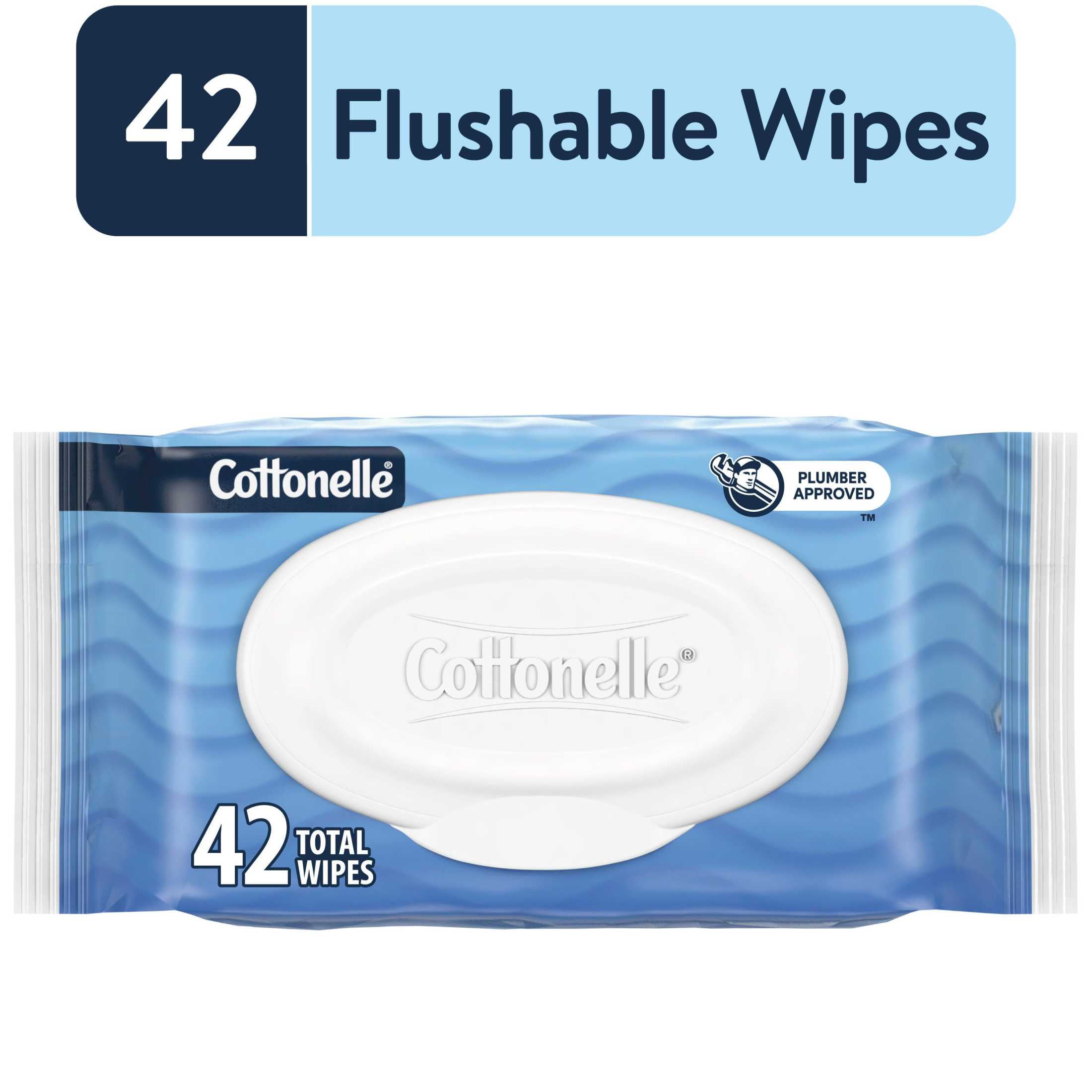 Cottonelle Flushable Wipes Septic Safe