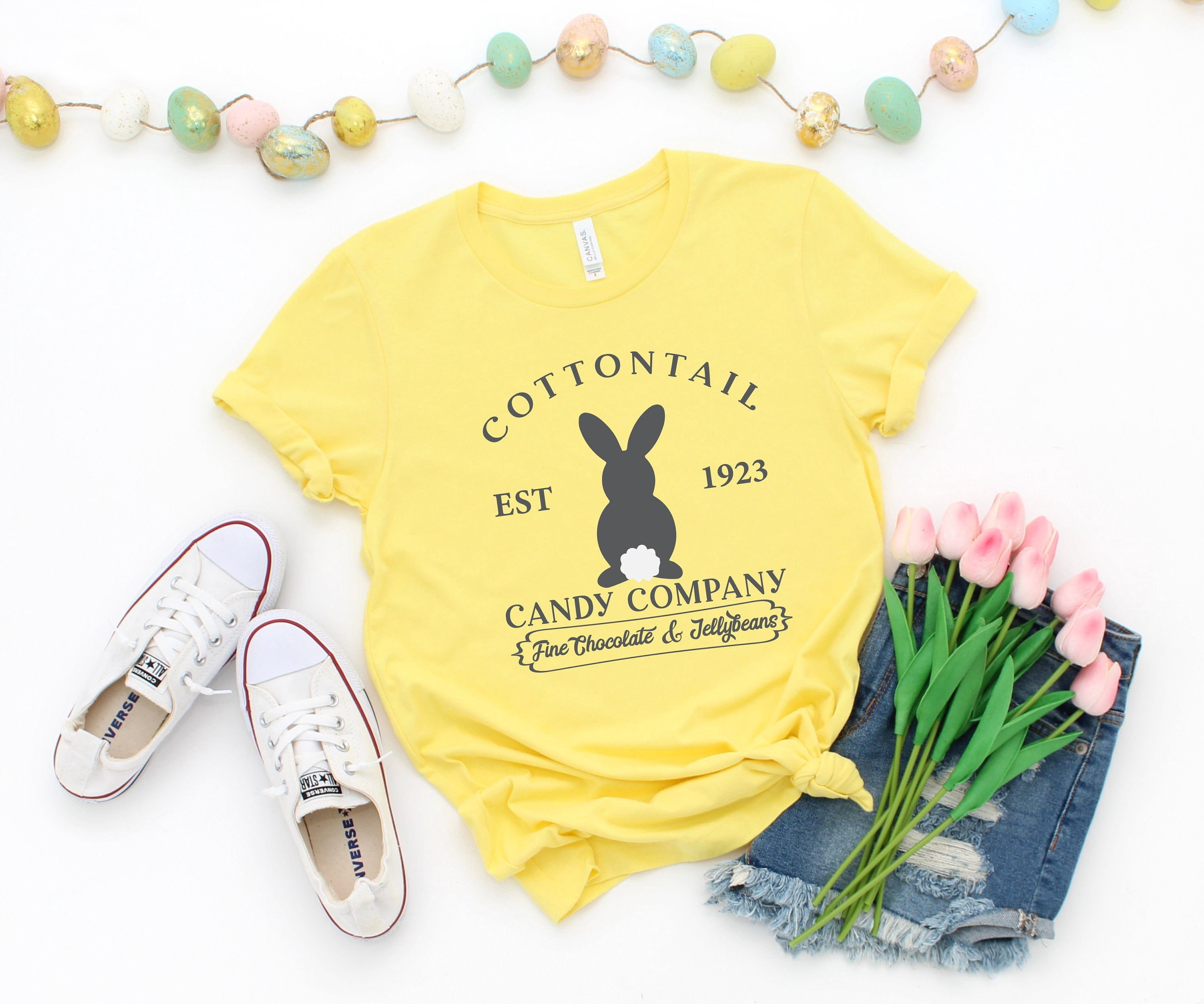 Cottontail Candy Company Easter Shirt,Easter Shirt For Woman,Carrot ...