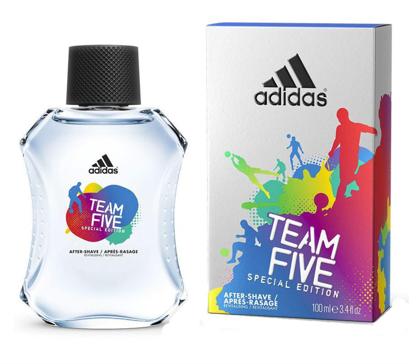 Adidas Team Five 3.4oz. After Shave Splash-on (Special Edition) for Men - Walmart.com