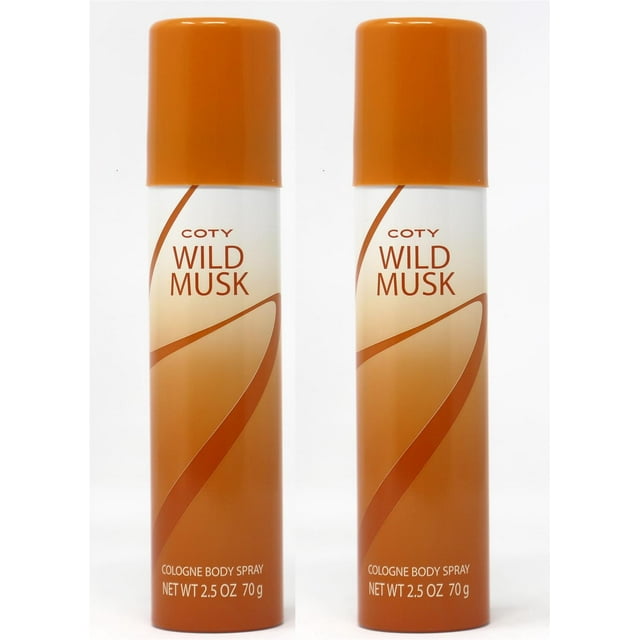 Coty Wild Musk Cologne Spray for Women, 2.5 fl oz - 2 Pack - Walmart.com