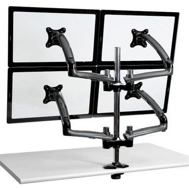 Next Level Racing ELITE Freestanding Quad Monitor Stand with Computer ...