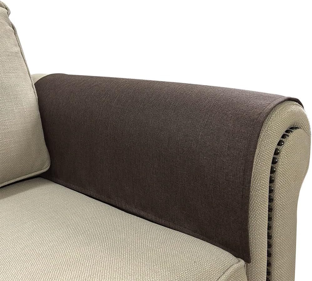 Couch Arm Covers, Anti-Slip Sofa Armrest Cover for Recliner, 2pc ...