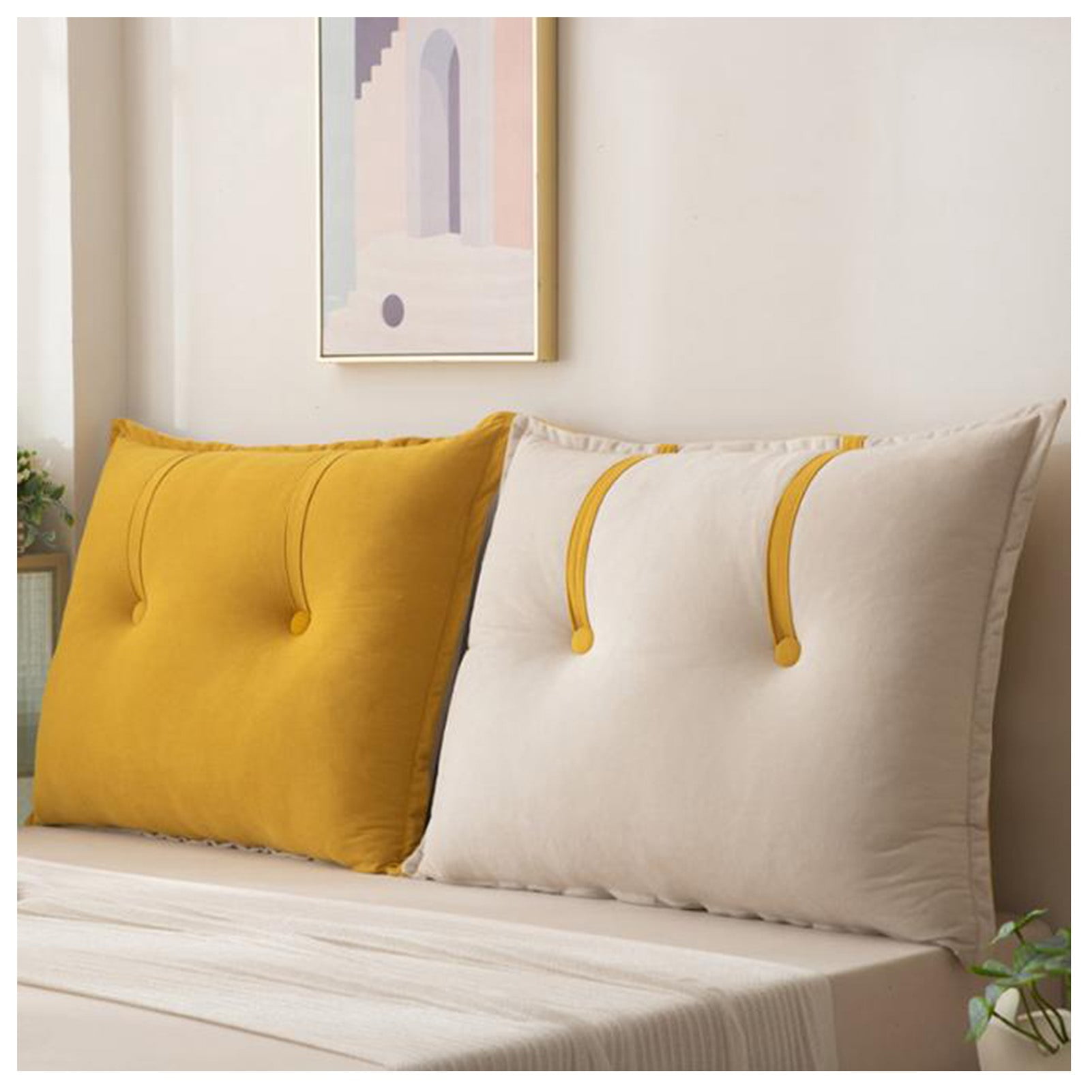 Couch Back Cushions, Large Sofa Cushions Support Pillows Headboard ...