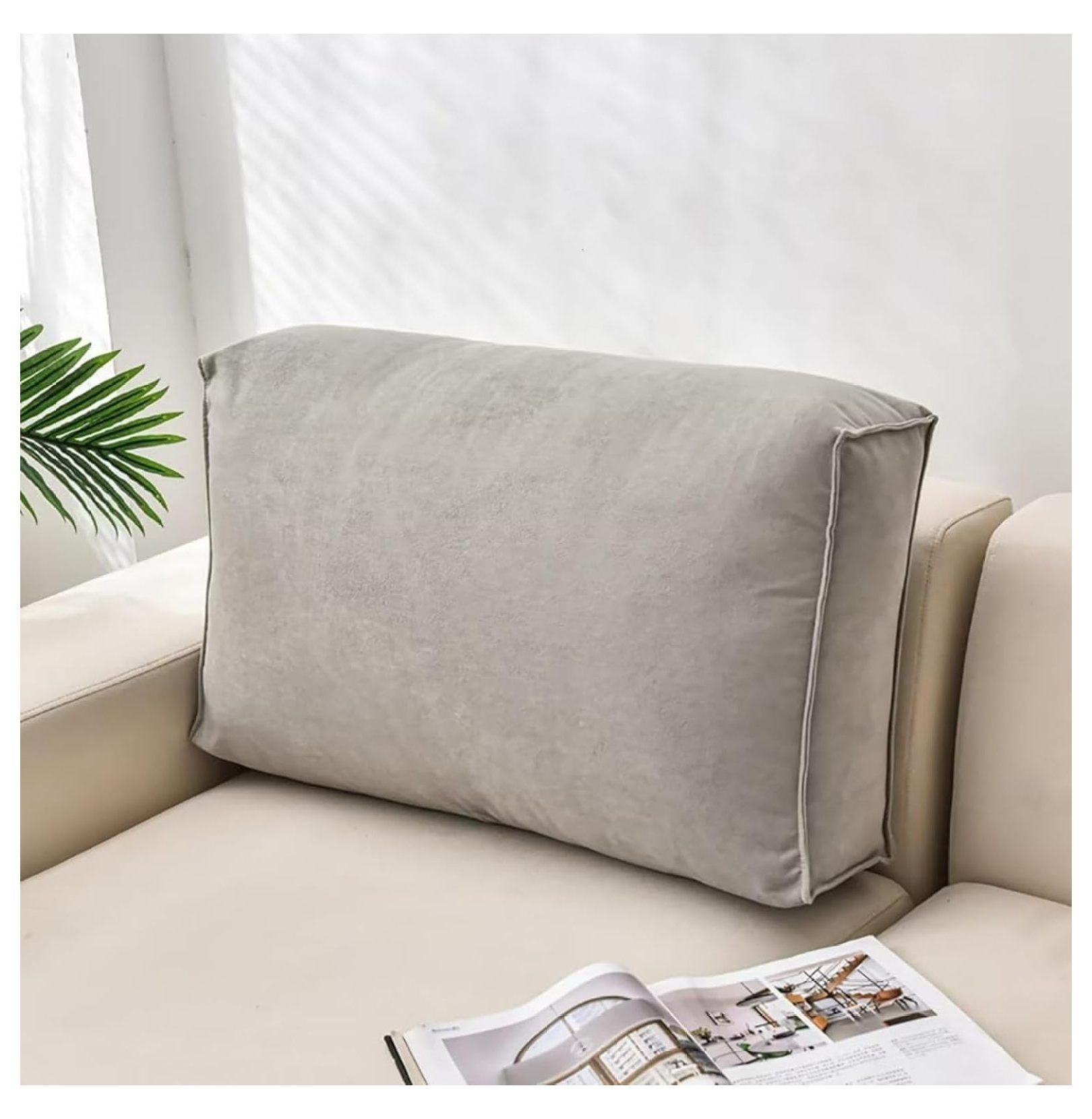 Couch Back Cushions Pillows, Large Sofa Back Cushions Headboard Pillows ...